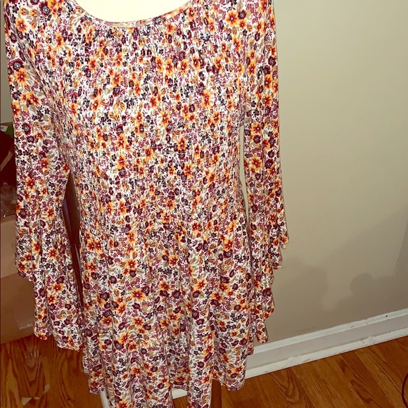 Time and Tru | Tops | Time And True Floral Tunic Size Xl | Poshmark